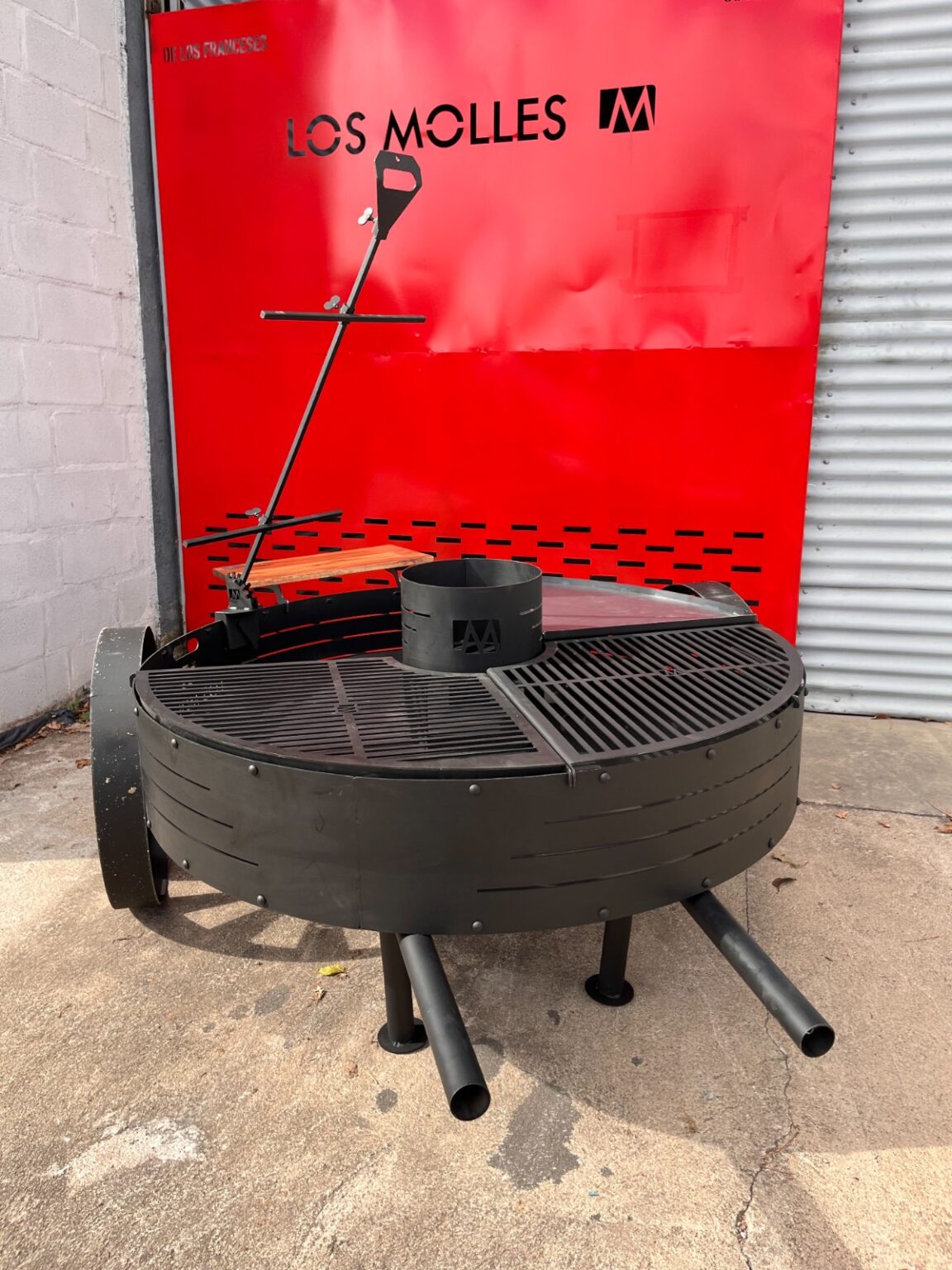 Fogonero Roble Circular 100 cm diámetro - Los Molles